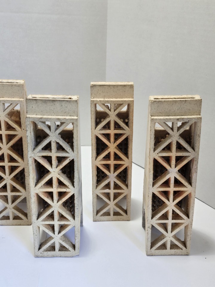 Vintage Atlanta J-Line Ceramic Gas Space Heater Radiant Bricks Inserts ...