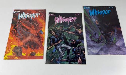 First Comics Whisper Comics LOT OF 3 | eBay