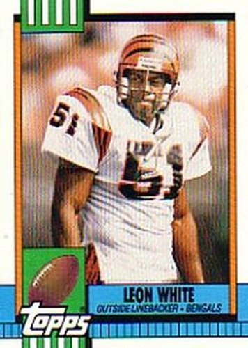 #267 Leon White - Cincinnati Bengals - 1990 Topps Football | eBay