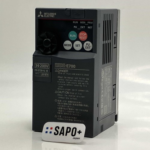 Mitsubishi Electric FR-E720-0.1K 2019 model inverter FREQROL used | eBay