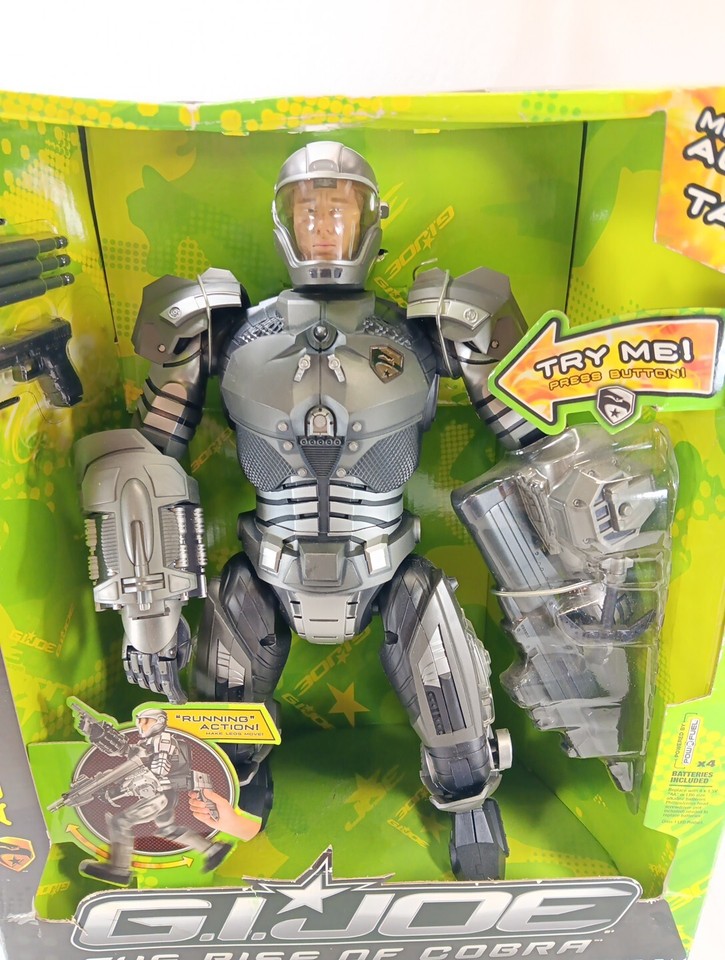 GI Joe Rise of Cobra ROC ACCELERATOR SUIT DUKE Talking Motorized 16 ...