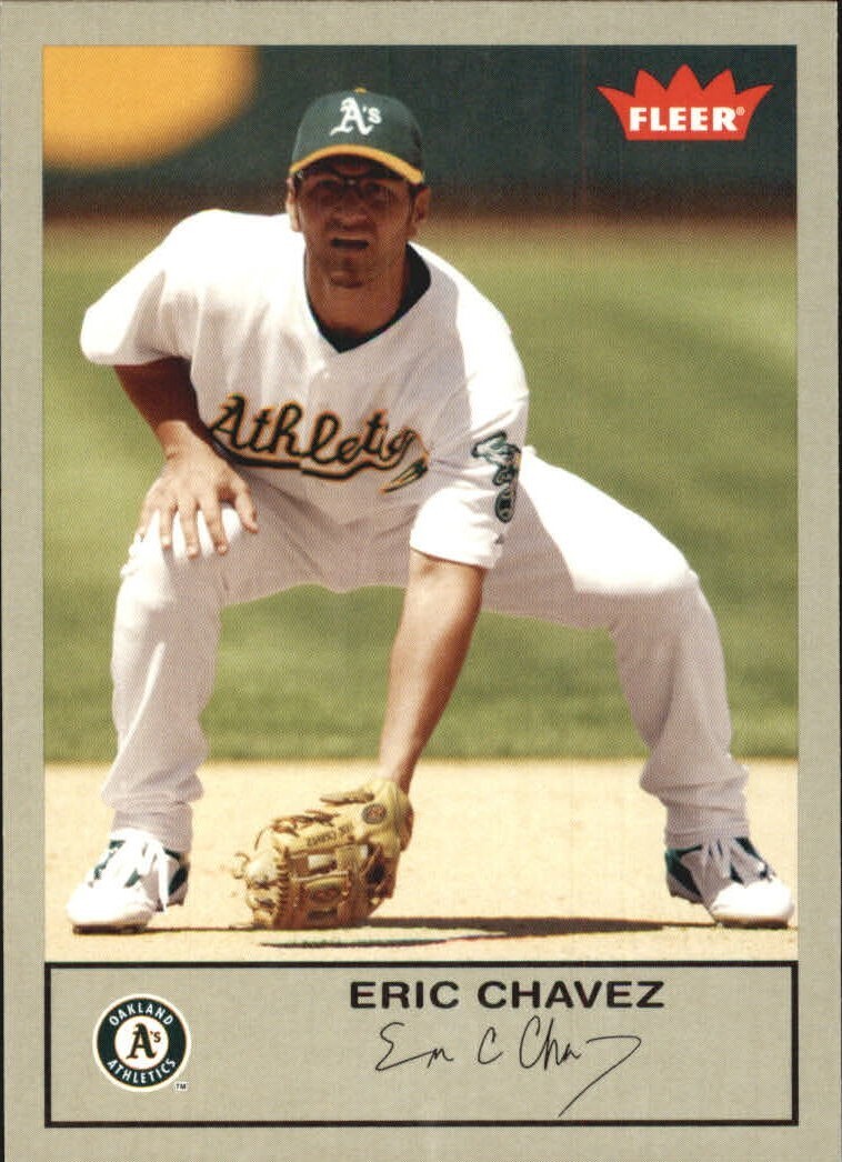 2005 Fleer Tradition - Eric Chavez #176 Grey Back for sale online | eBay