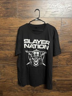 Slayer Nation World Tour 2015 - Slayer T-shirt - XL | eBay