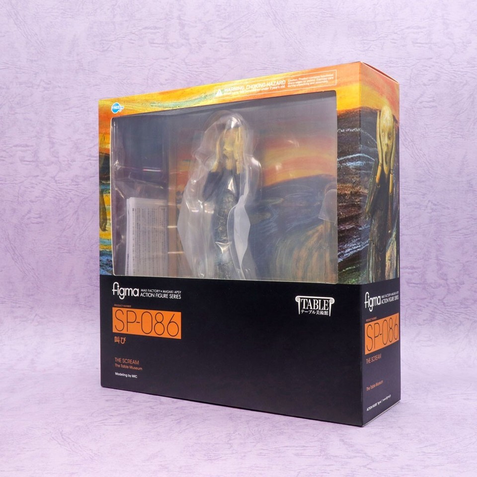 The Table Museum Edvard Munch The Scream 5.5" Action Figure figma ...