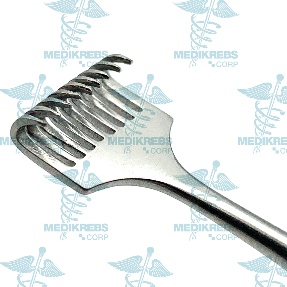 Miller Rake Retractor 9 Prong Sharp 13.5cm - 5 1/4'' OR Grade Steel ...