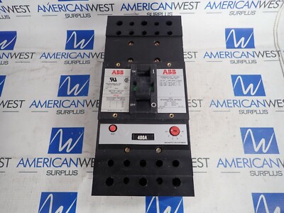 ABB 400 amp Motor Circuit Protector type JS 3 Pole 600V Mag Adjustable ...