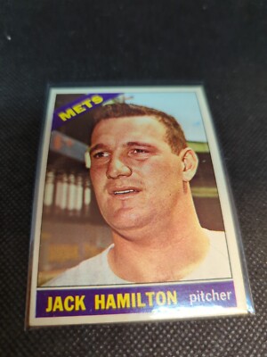 1966 Topps Jack Hamilton New York Mets #262 | eBay