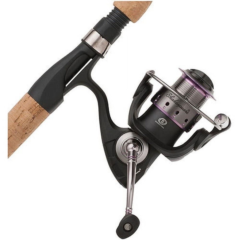 Ugly Stik Elite Ladies Spinning Rod Reel Fishing Combo Graphite Cork ...