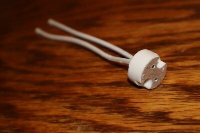 G8 Lamp holder socket connector ceramic base Halogen LED 100W 250V Bi ...