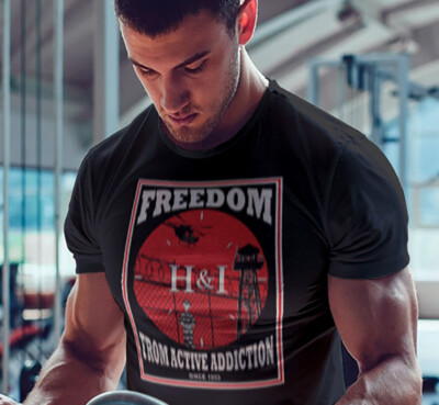 Narcotics Anonymous FREEDOM FROM ACTIVE ADDICTION T-shirt | eBay