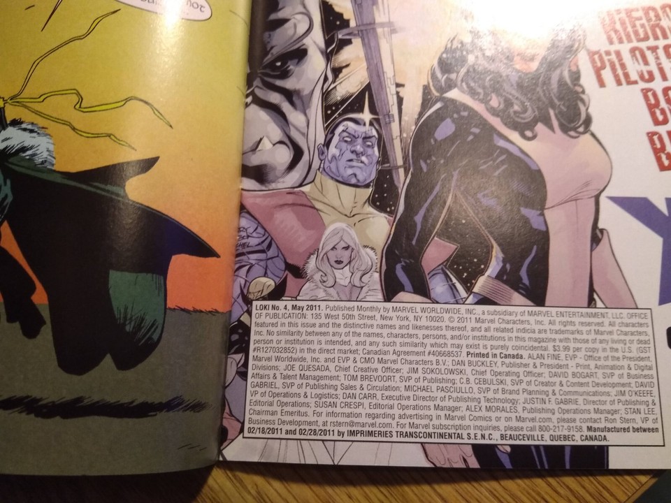 Loki #4 2011 Marvel Comics Avengers Mighty Thor Aguirre-Sacasa | eBay UK