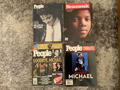 Michael Jackson Lot of 4 Tribute Magazines July 2009 | eBay