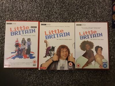 Little Britain DVD Complete Series 1 - 3 Very Good Condition (series 3 ...