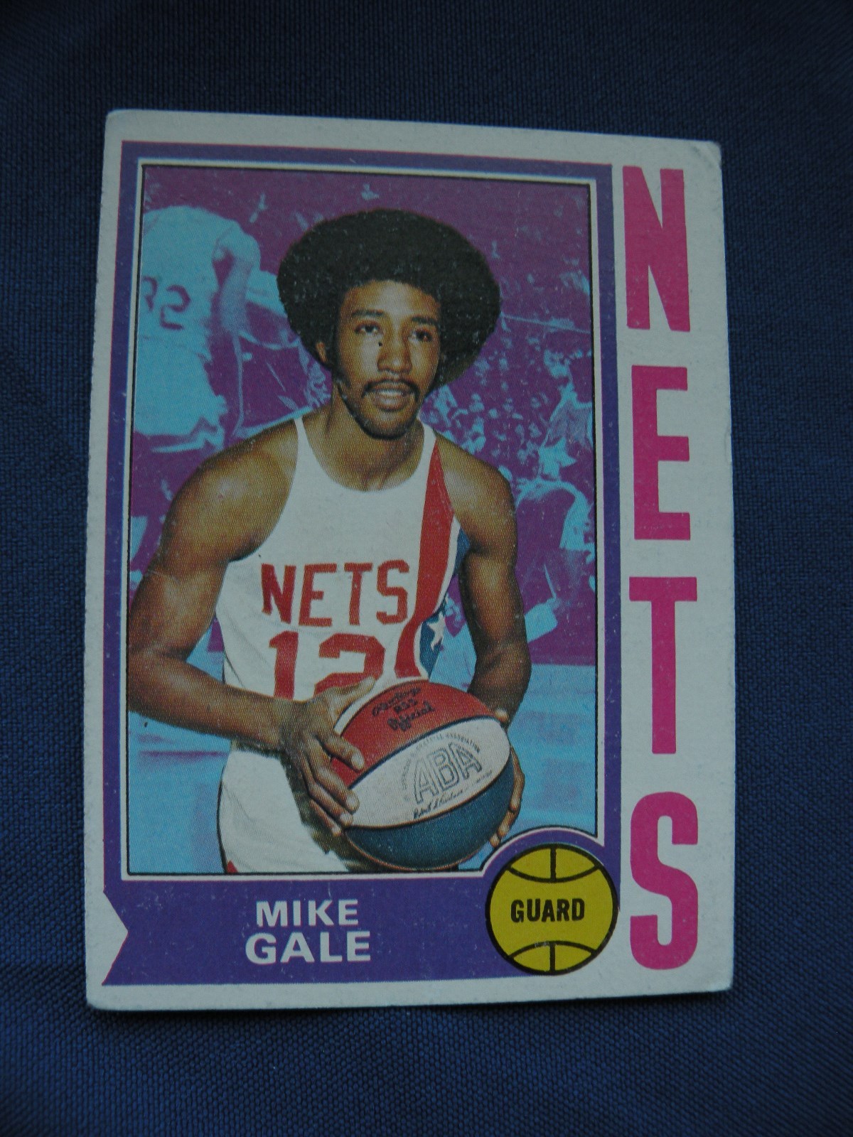 1974-75 Topps Mike Gale N.Y. Nets card #191 NBA basketball $1 S&H | eBay