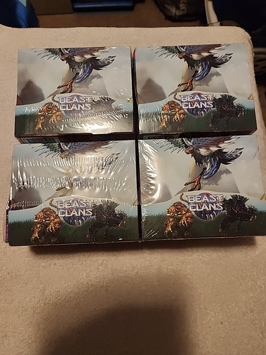 Beast Clans Booster 36 Packs = 360 Cards Per Box! 2 Factory Sealed ...