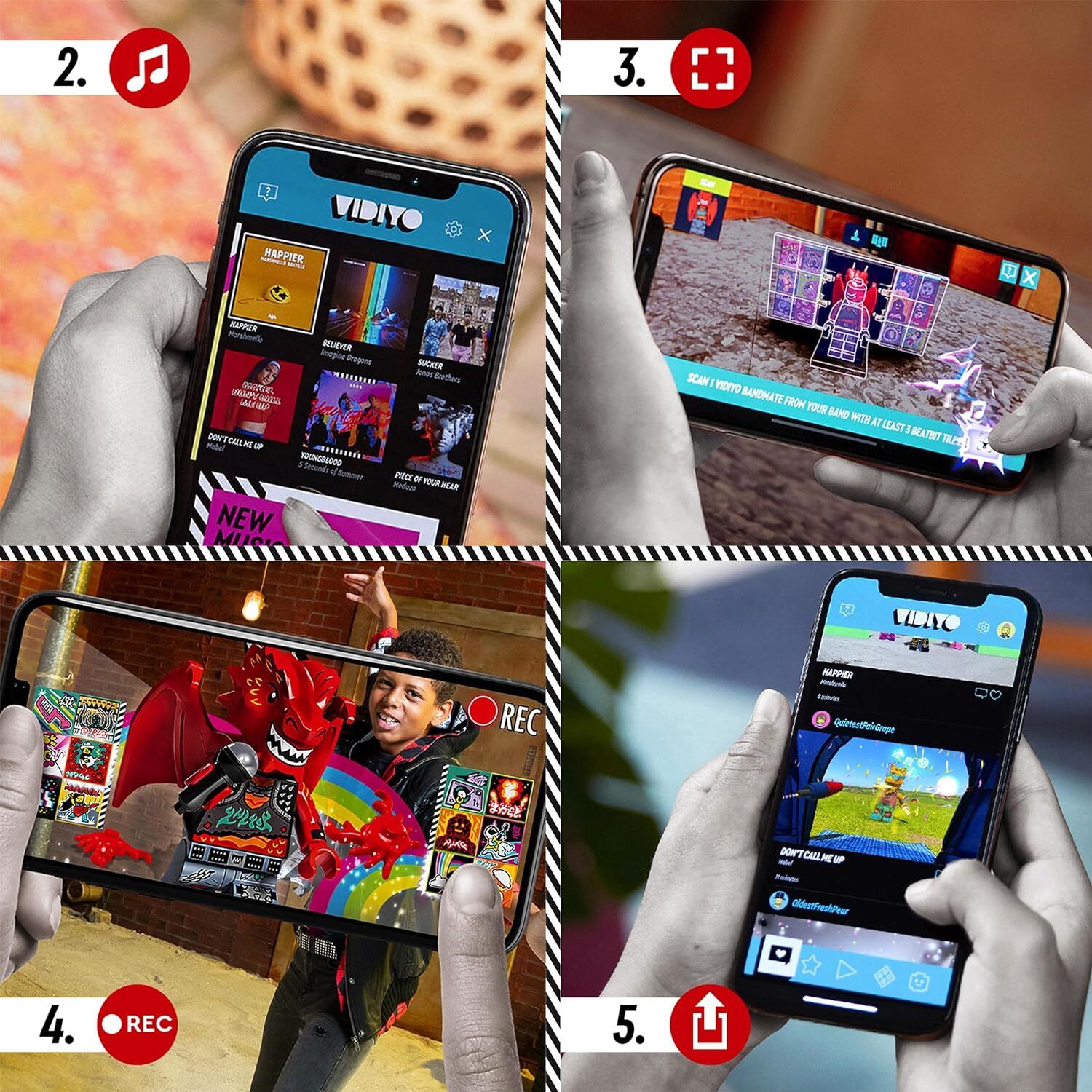 LEGO 43109 VIDIYO Metal Dragon BeatBox Music Video Maker Musical Toy ...