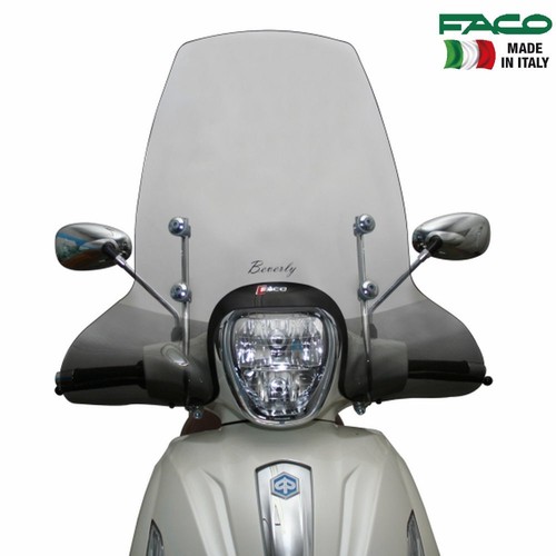 PARABREZZA PARAVENTO FACO + KIT ATTACCHI PIAGGIO BEVERLY IE 300 2010 ...