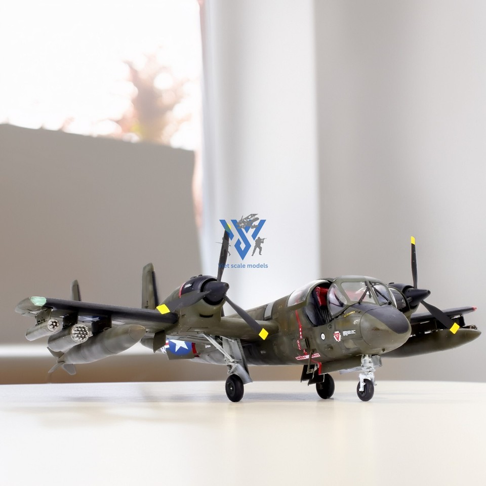 OV-1A Mohawk 1:48 Roden – Built Model – U.S. Army Vietnam War ...