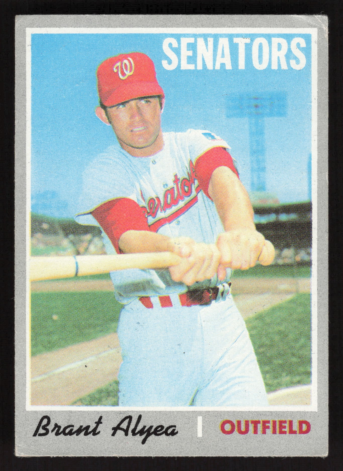 Brant Alyea 1970 Topps #303 Washington Senators VG-EX b {0921 | eBay