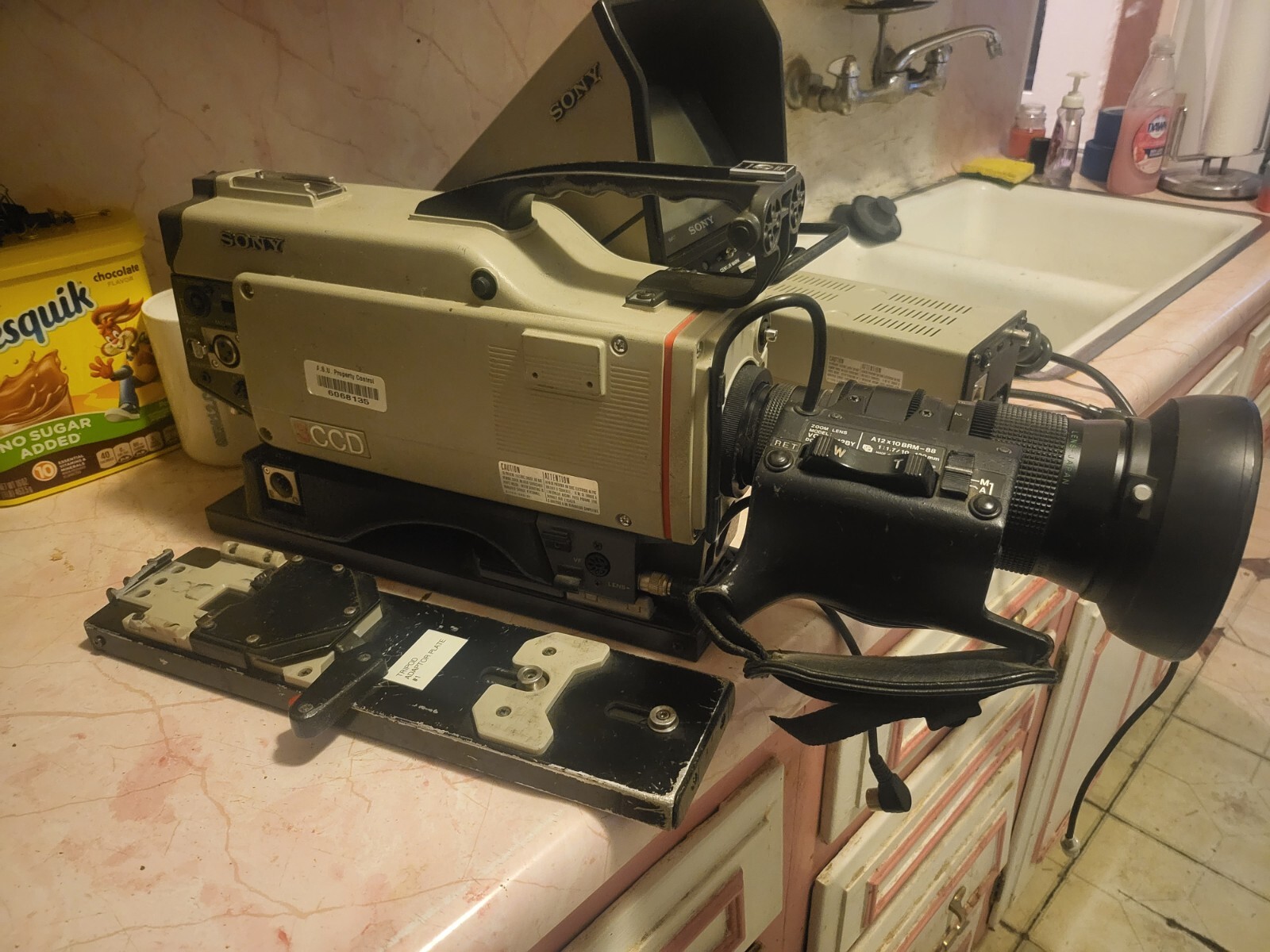 Sony production video recording cameras old vintage six each price ...