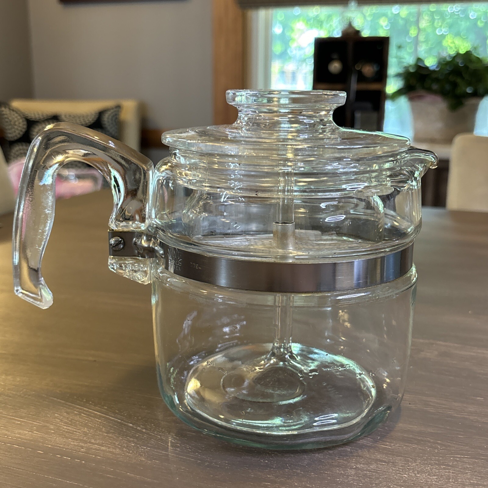 Vintage Pyrex Flameware 7754-B Glass Percolator Coffee Pot 4 Cup | eBay
