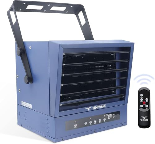 TEMPWARE Electric Garage Heater, 10,000-Watt Digital Fan-For | eBay