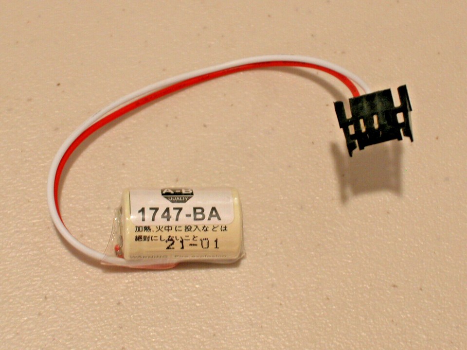 1 PCS New Allen Bradley SLC PLC Battery 1747-BA SANYO SLC PLC SLC500 IN ...