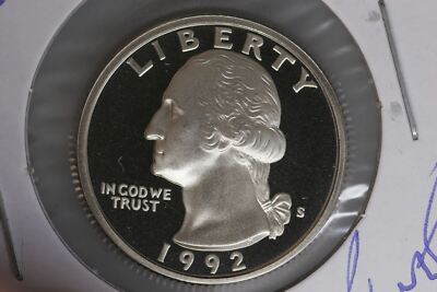 1992 - S - USA - Washington Quarter - Proof | eBay