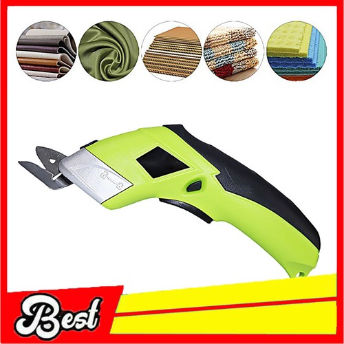 Rechargeable Electric Scissors Tailors Cutter Cordless Cloth Fabric ...