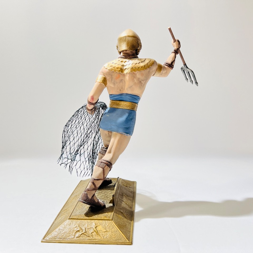 Roman Gladiator with Trident 1958 Aurora USA Rare Assembled Vintage ...