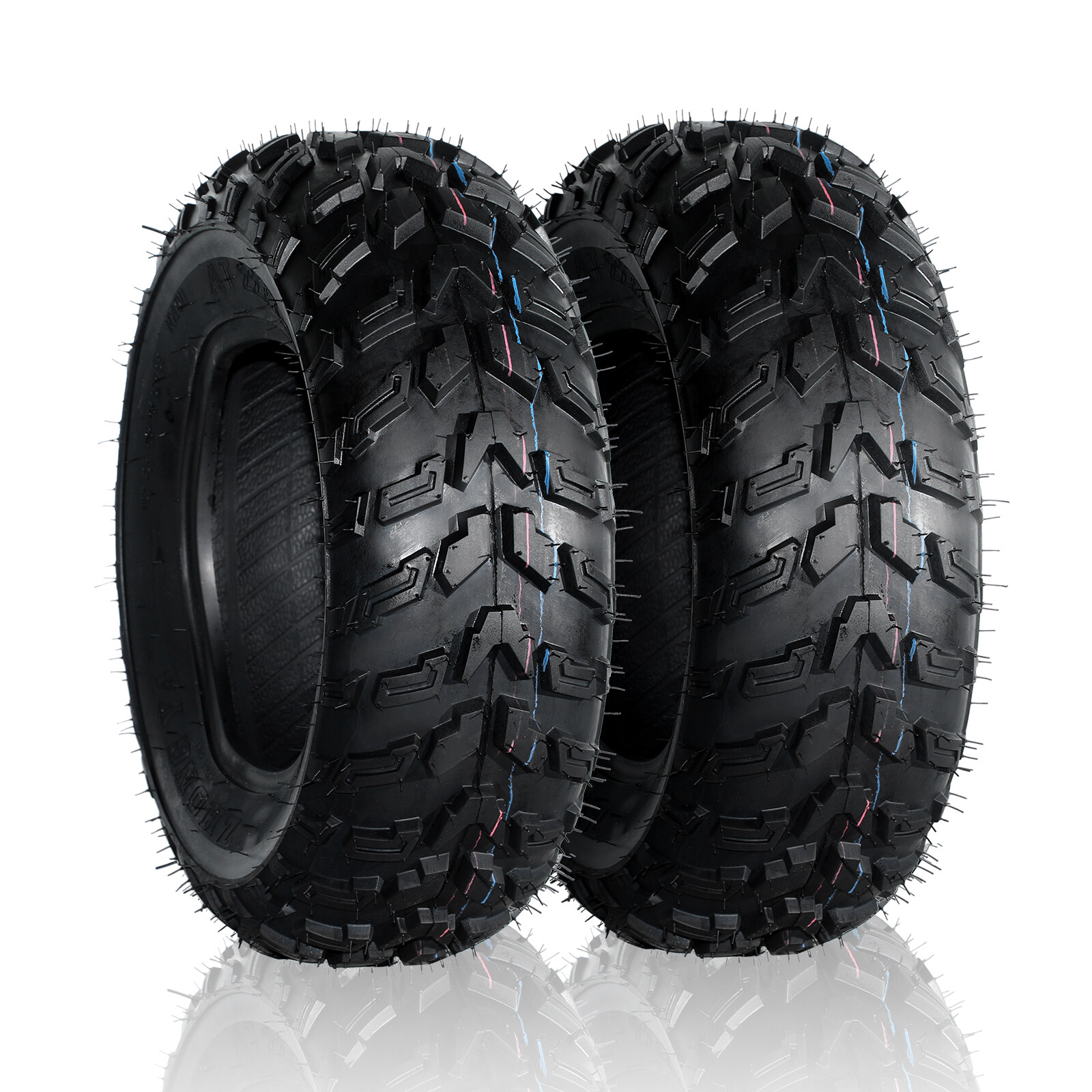 2pcs 26x8-12 ATV/UTV Tires All Terrain AT 6 Ply Tubeless 26x8x12 26 8 ...