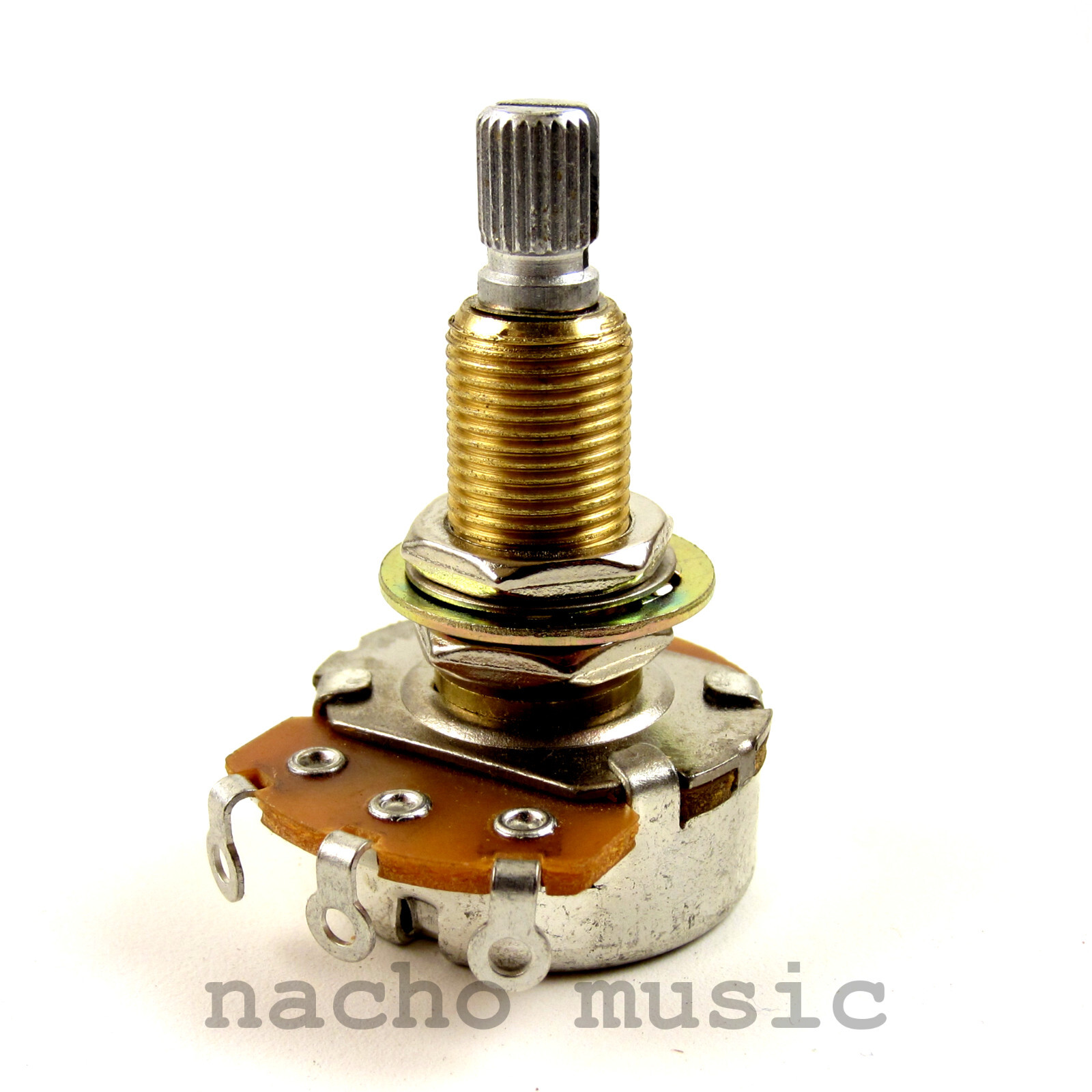 Alpha 500K Long Shaft LEFT-HANDED Reverse Audio Potentiometer US SPEC ...