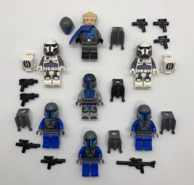 LEGO Star Wars PRE VIZSLA Death Watch Mandalorian Minifigure Lot 100% ...