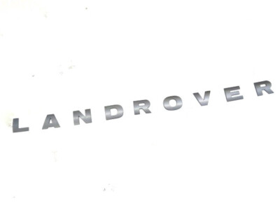 Genuine New BRUNEL GREY LAND ROVER BONNET BADGE For Freelander 2 2006 ...
