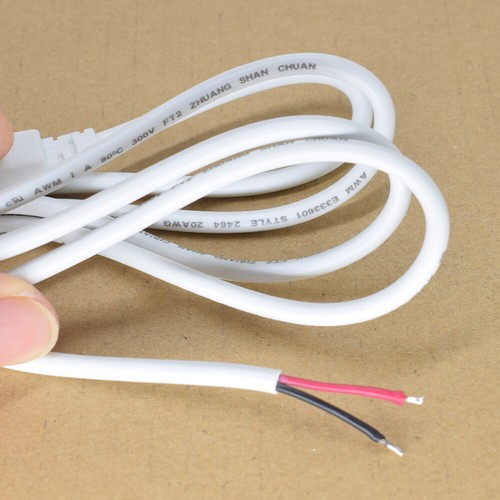 10pcs 1M/3.3FT 20AWG USB 2.0 Male Plug 2pin Wire DIY Pigtail Cable ...