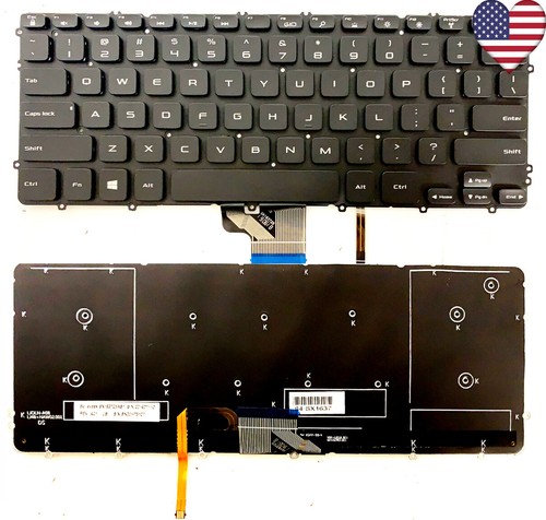 New Keyboard with backlit for Dell XPS 15 9530 M3800 P31F 9530B US ...
