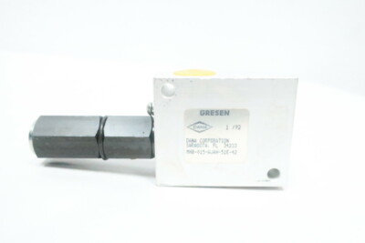 Hydraulic Valves - Gresen Hydraulic