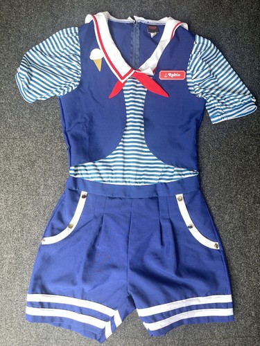 Stranger Things Robin Scoops Ahoy Costume Cosplay No Hat Womens M | eBay