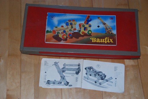 Baufix Nr. 2, Holzbaukasten aus den 50er Jahren, Buchenholz | eBay.de