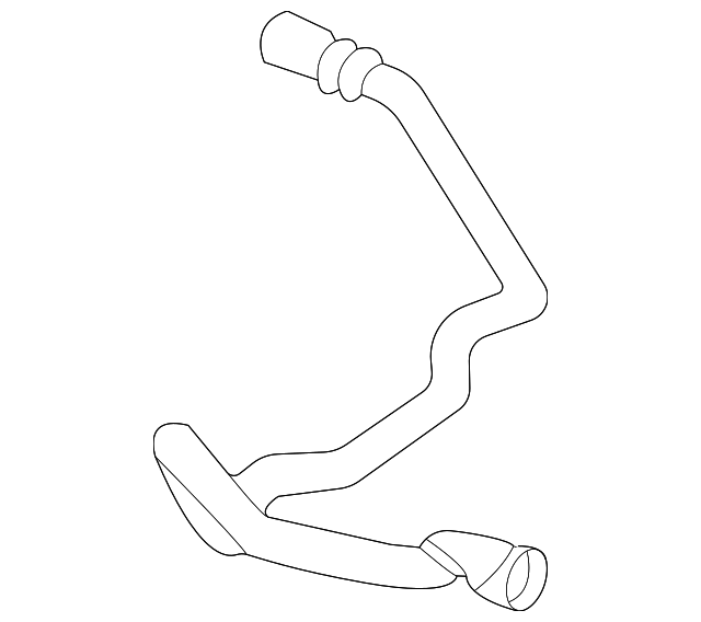 Genuine BMW Overflow Hose 17125a4e4b5 | eBay