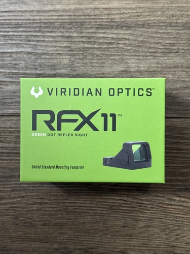 Viridian Optics RFX11 Green Dot Reflex Sight 3MOA 754003936759| eBay