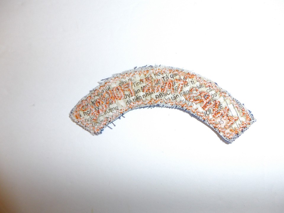 b1826 WW2 US Army CBI Mars Task Force TAB only 5307th Merrill's ...