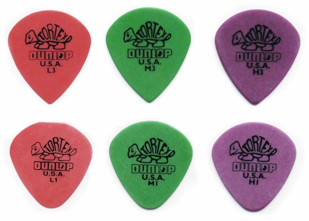 Tortex Jazz Picks Green