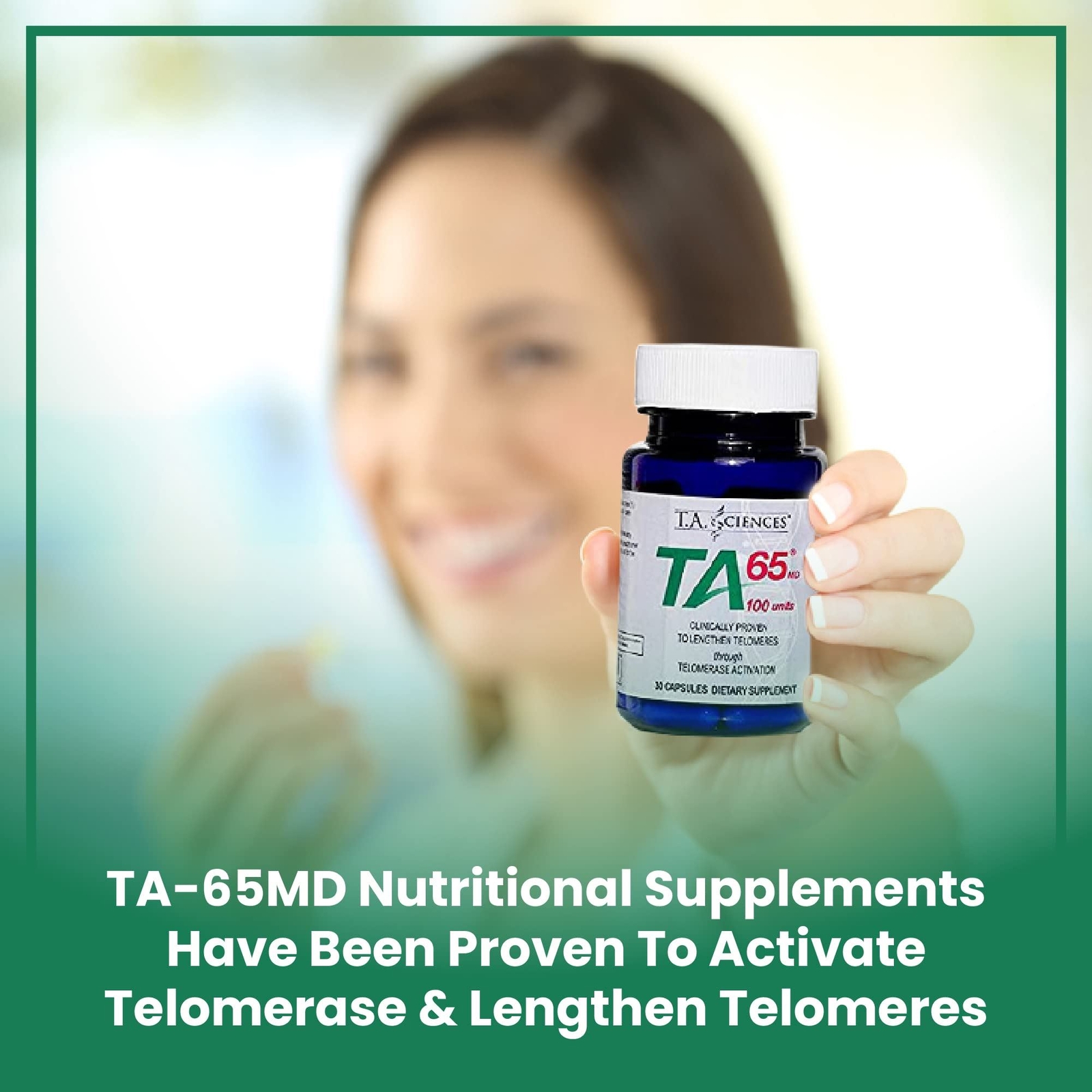 T.A. Sciences TA-65 Telomerase Activation 30 Capsules 767278927506 | eBay