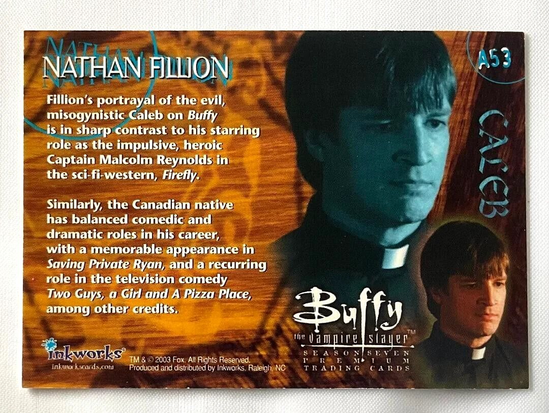 Nathan Fillion Buffy The Vampire Slayer