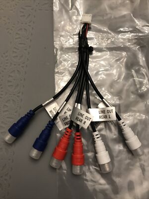 Dual XDCPA11BT for Pre-Amp/Line Out Sub Woofer cable 10Pin connector | eBay