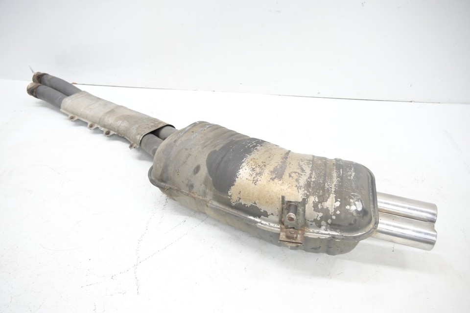 ⭐ 95-99 Bmw E36 M3 Rear Exhaust Muffler Silencer Box Outlet Pipe Unit ...