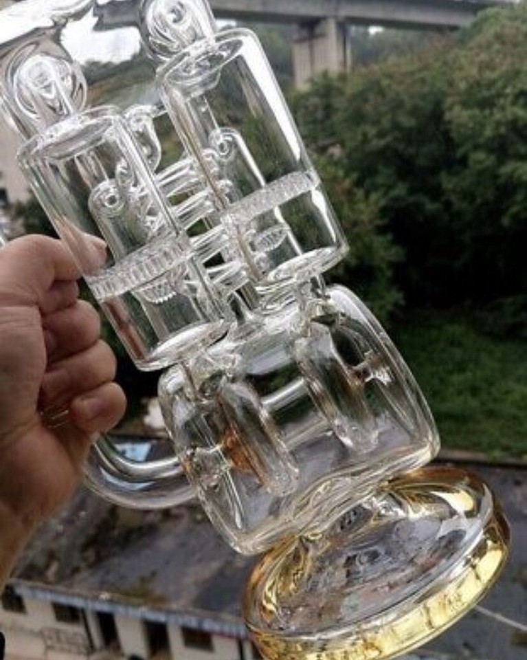 Megalithic III is our Hand Blown Artisan Glass Engine Sculpture | eBay