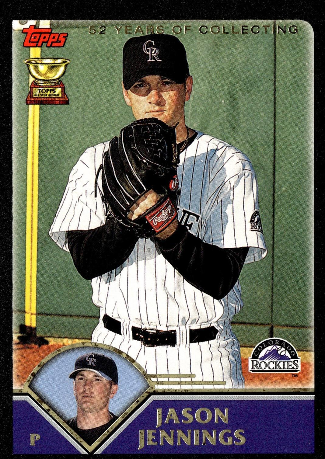 2003 Topps - Jason Jennings #138 Black /52 for sale online | eBay