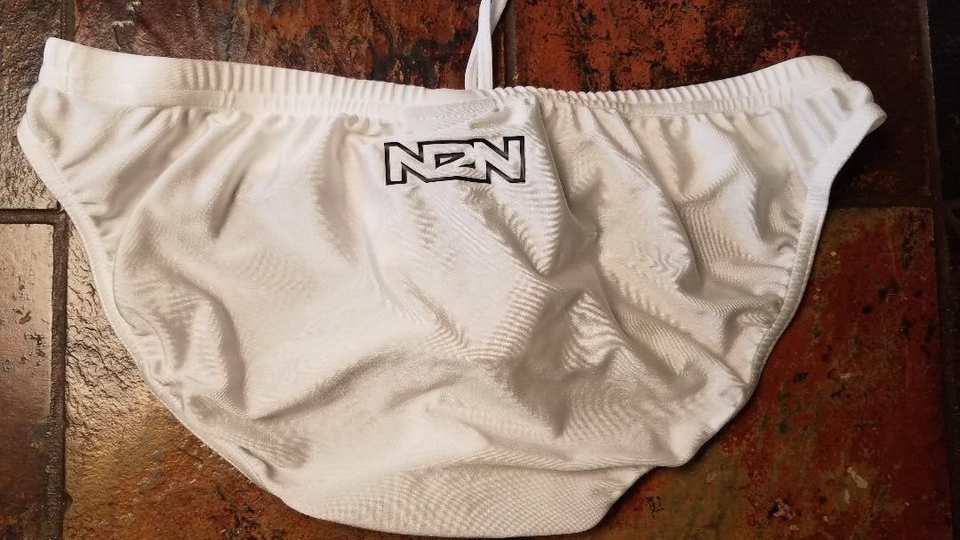 Men's Vintage N2N Maverick White Bikini in Size L | eBay